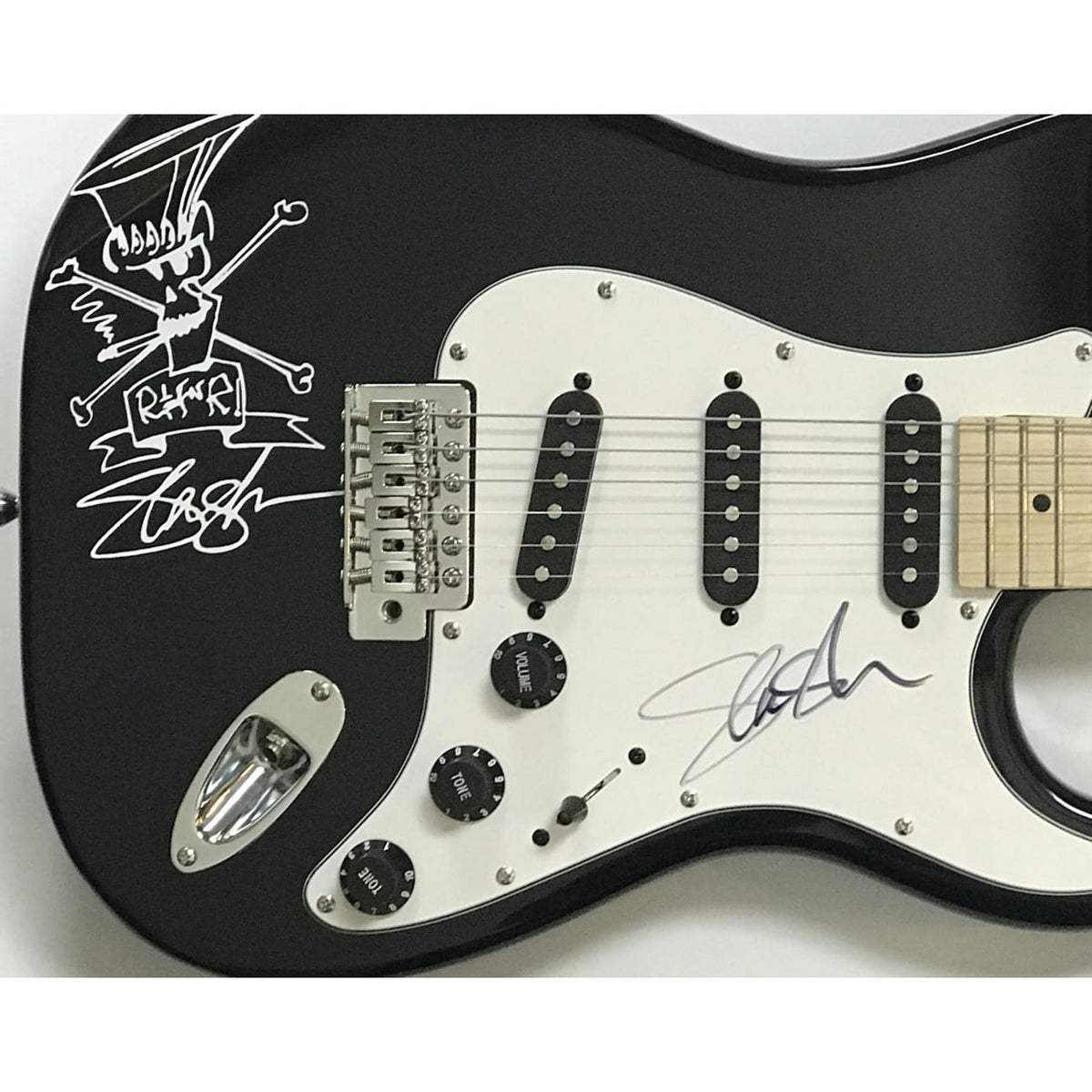 Slash of Guns N Roses Autographed "Top Hat" Guitar w/Epperson LOA ...