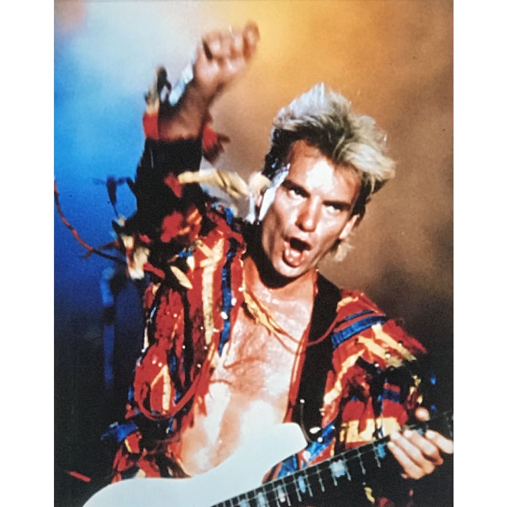 Sting Autographed CD Collage w/PSA COA – MusicGoldmine.com