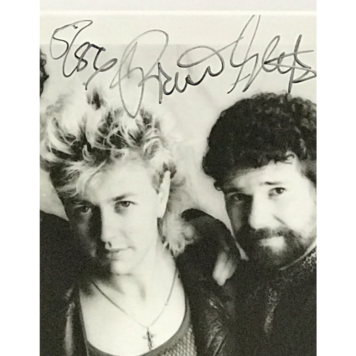 Stray Cats Collage Signed by Brian Setzer w/BAS COA – MusicGoldmine.com