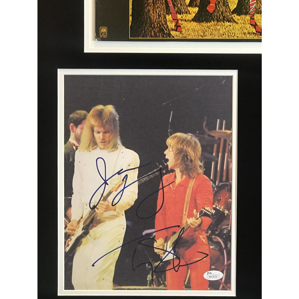 Styx Collage Signed by Tommy Shaw & James Young w/JSA COA ...