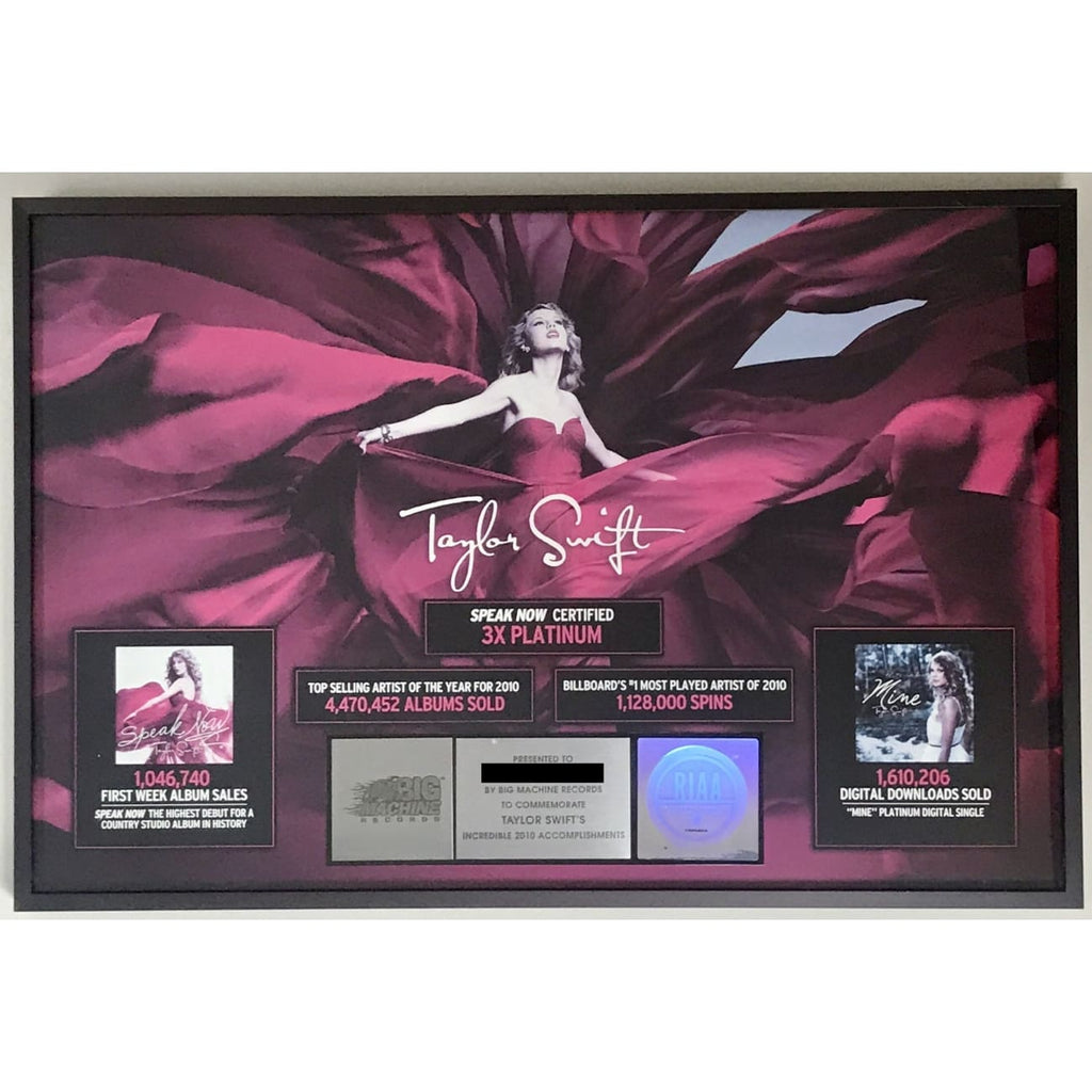 Taylor Swift Speak Now Album Art