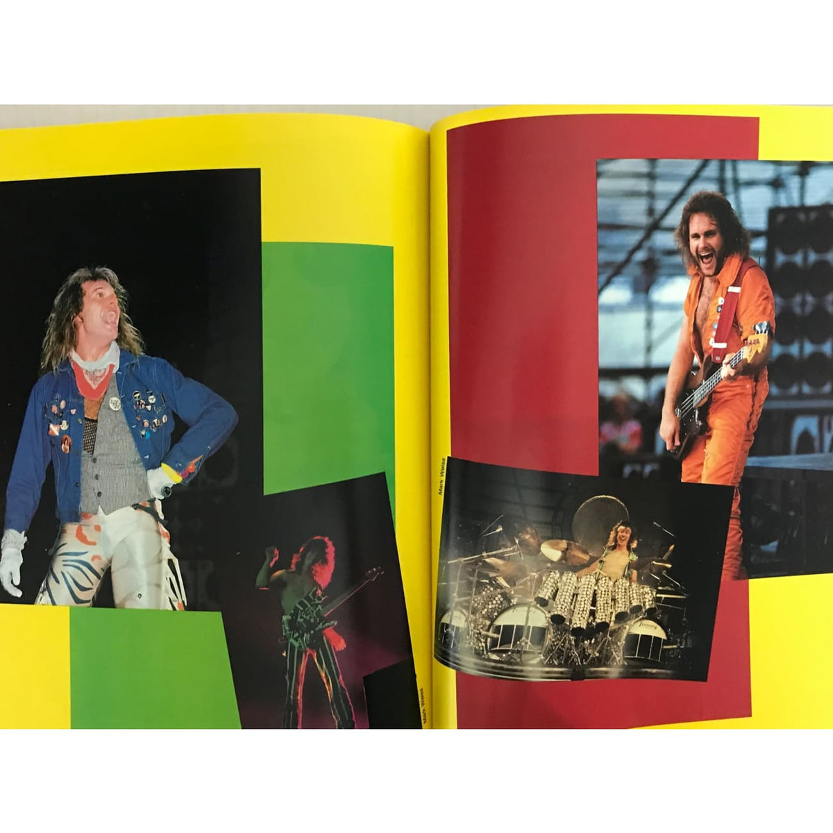 musicgoldmine.com - Van Halen Original 1984 "The Mighty Van Halen" Book ...